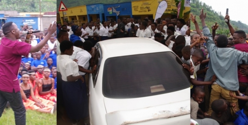 Danny Vumbi byamubereye ingume kwinjira ahabereye igitaramo yako ...