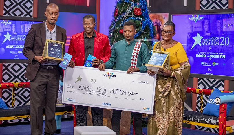 Abahanzi Rugamba na Kamaliza bahawe ibihembo by'ikirenga, Cyusa ...