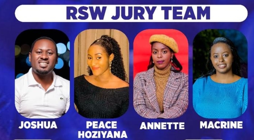 Annette Murava, Josue Shimwa, Peace Hoziyana na Macrine nibo bag ...