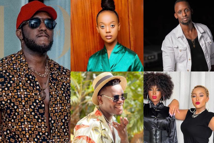 The Ben, Meddy, Bruce Melodie, Knowless na Charly & Nina bahatan ...