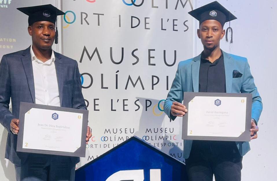 David Bayingana na Jado Caster bahawe Masters i Barcelona-AMAFOT ...