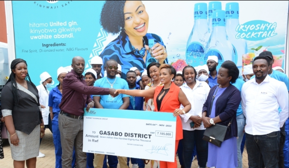 Uruganda rukora UNITED GIN rwatanze Mituweli ku baturage 2,395 b ...