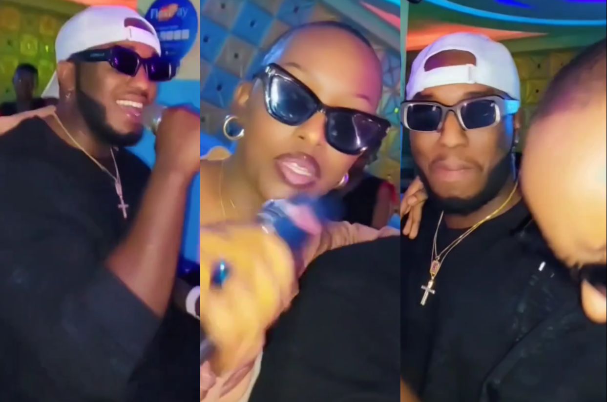 UGANDA: The Ben yahamagaye umugore we Miss Pamella ku rubyiniro ...