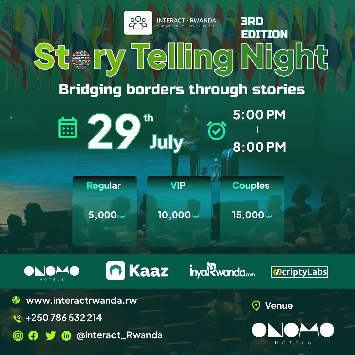 Bashimiye Coach Gael: Interact Rwanda igarukanye Story Telling N ...