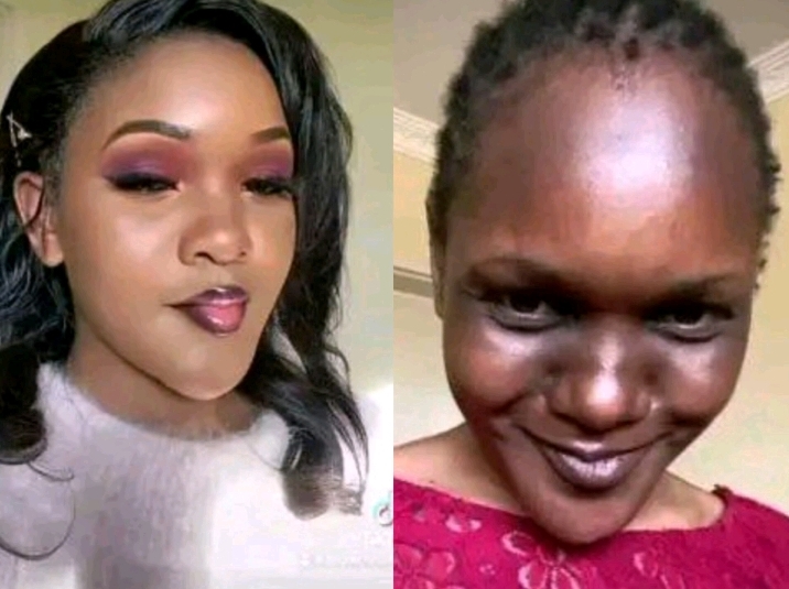 Umugore yatunguye abamubonye mu mafoto abiri yisize ibirungo ata ...