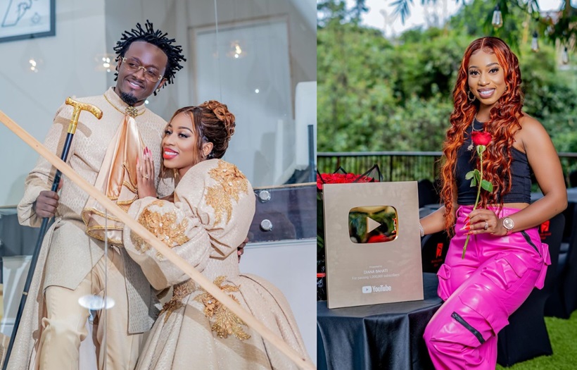 Diana yashyikirijwe ikirango cya Zahabu na YouTube bizamura amar ...