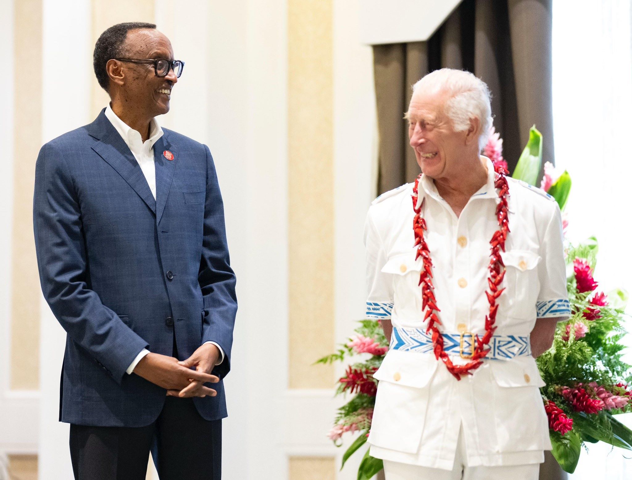 Perezida Kagame uri muri Samoa yitabiriye inama yayobowe n'Umwam ...