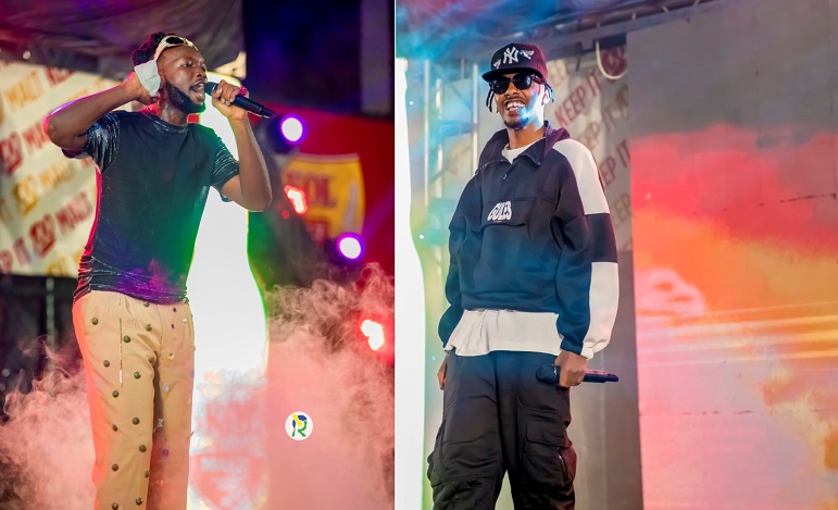 Juno Kizigenza na Kevin Kade bataramiye aba mbere baganuye ku is ...