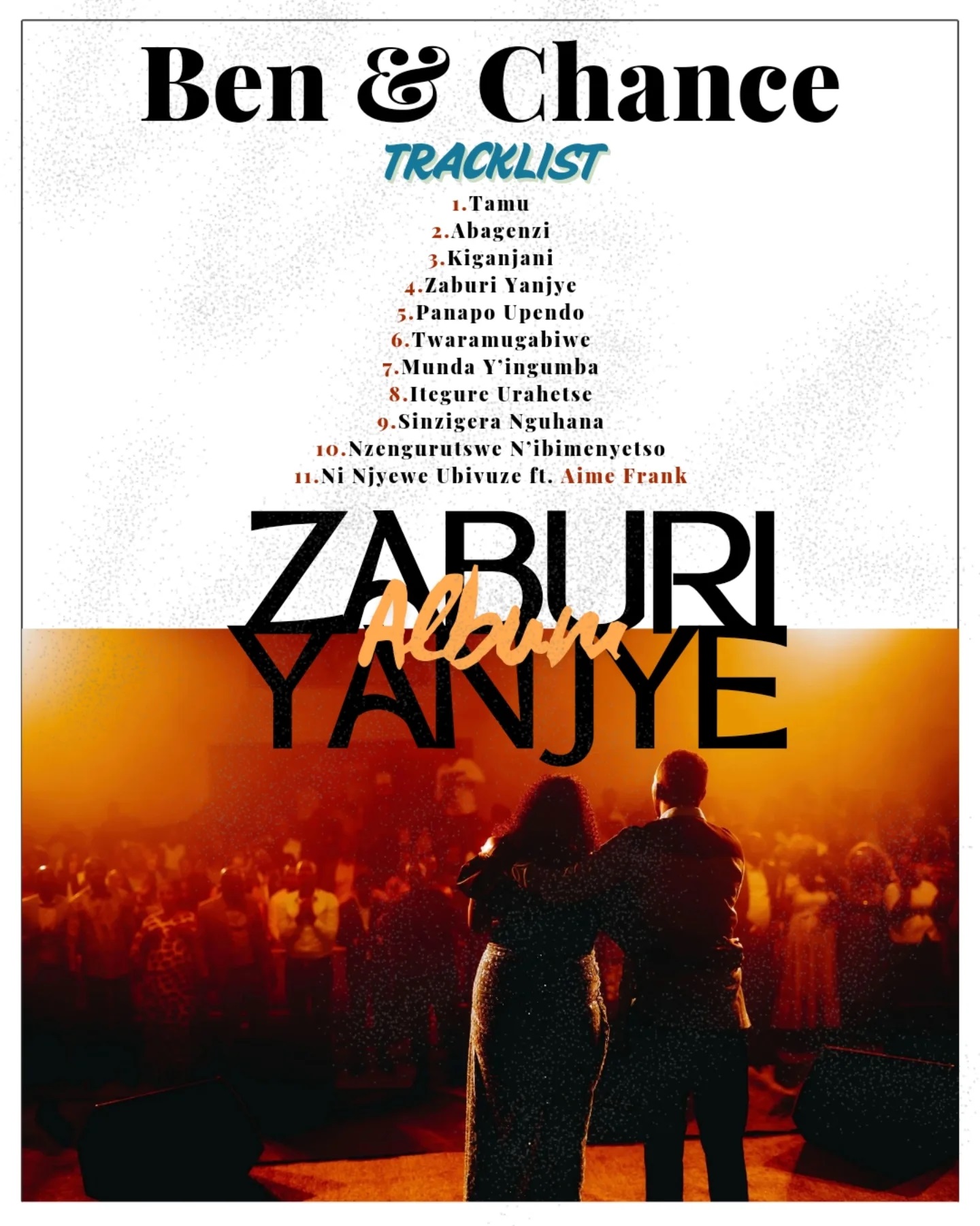 Ben na Chance basohoye Album bitiriye indirimbo yabagejeje mu bi ...